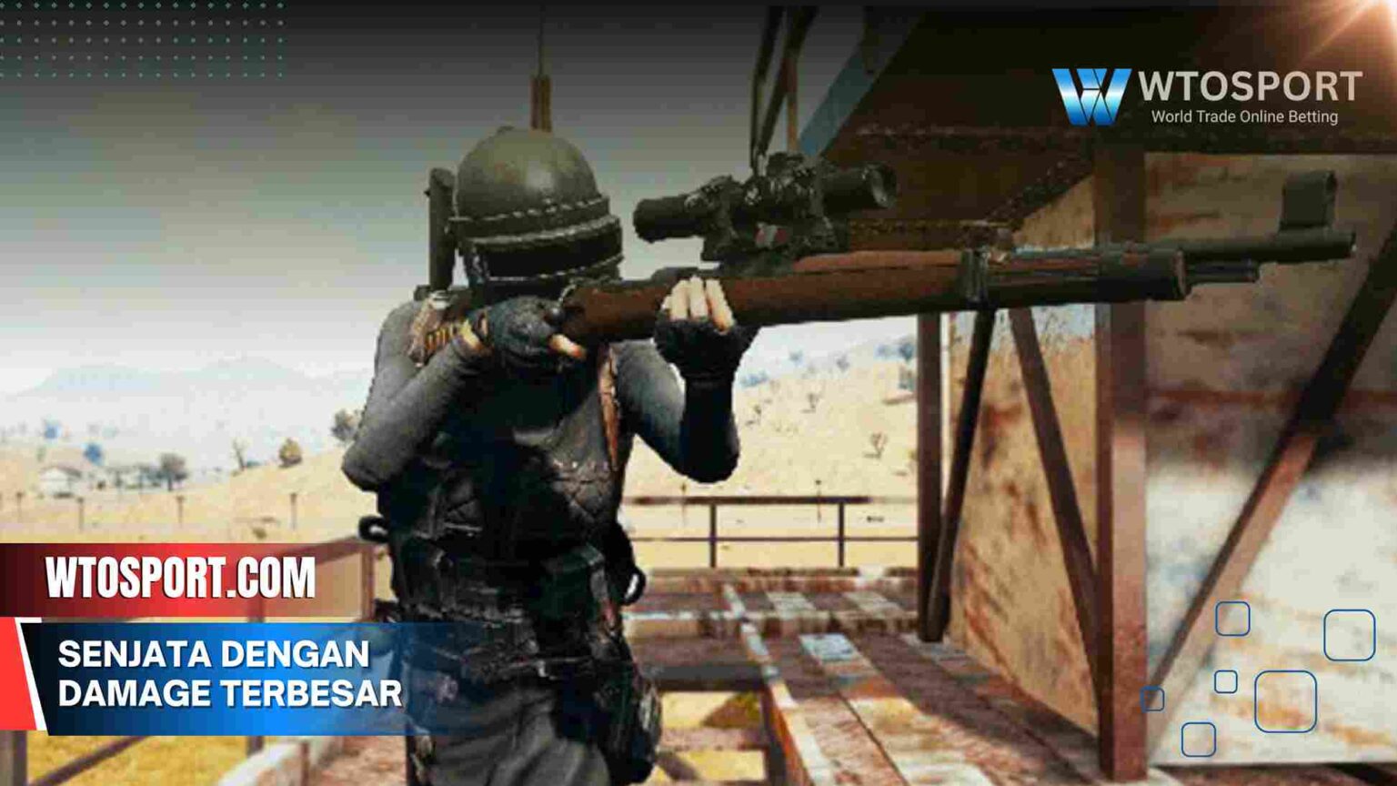 Senjata Dengan Damage Terbesar Di PUBG, Update Terbaru 2025 - WTOSPORT